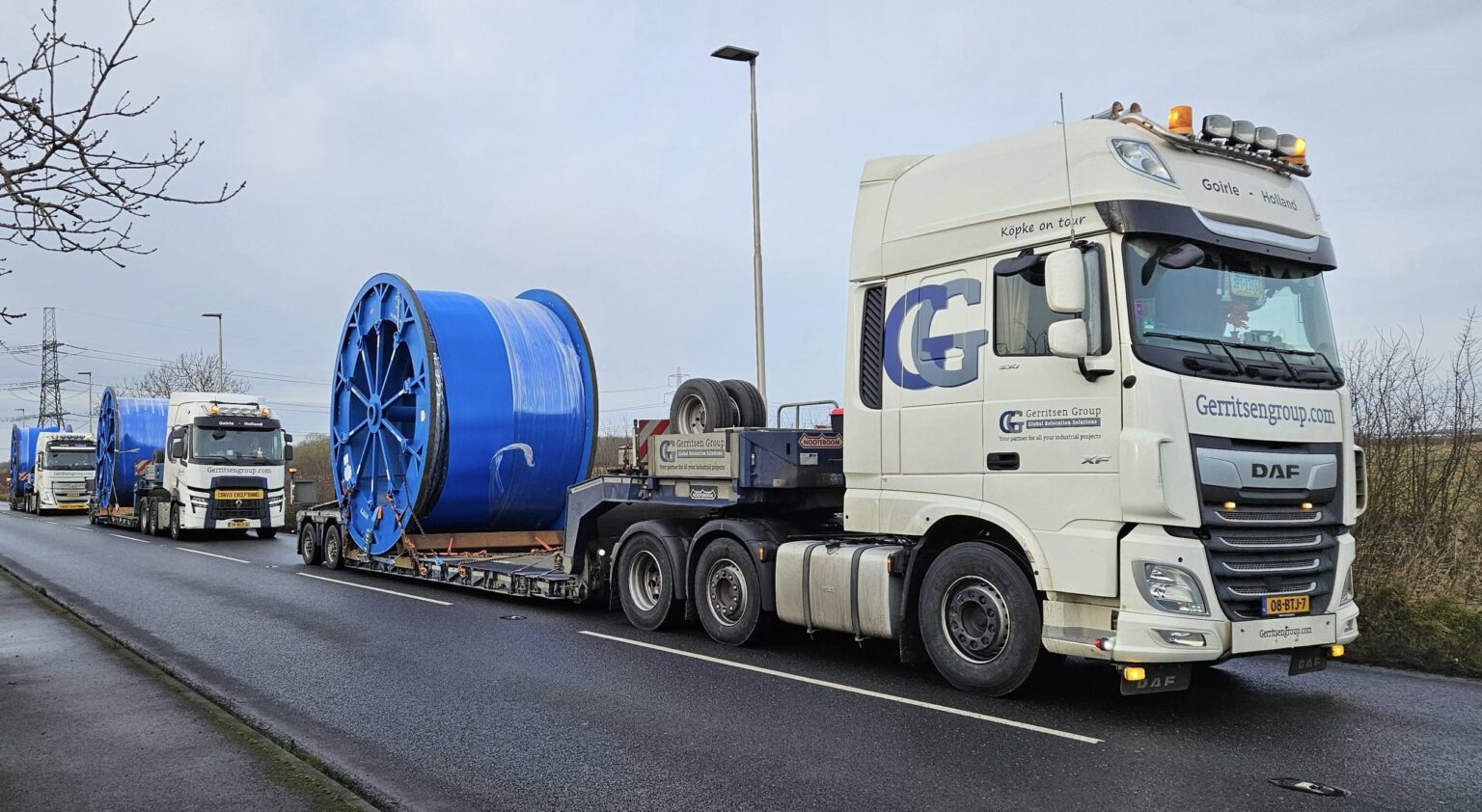 Uitschuifbare diepladers - Gerritsen Logistics BV
